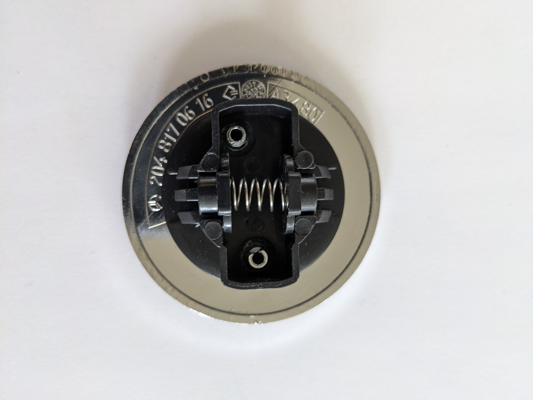 Mercedes Benz Flat Mount Hood Emblem Badge Ornament Logo 2048170616 ...